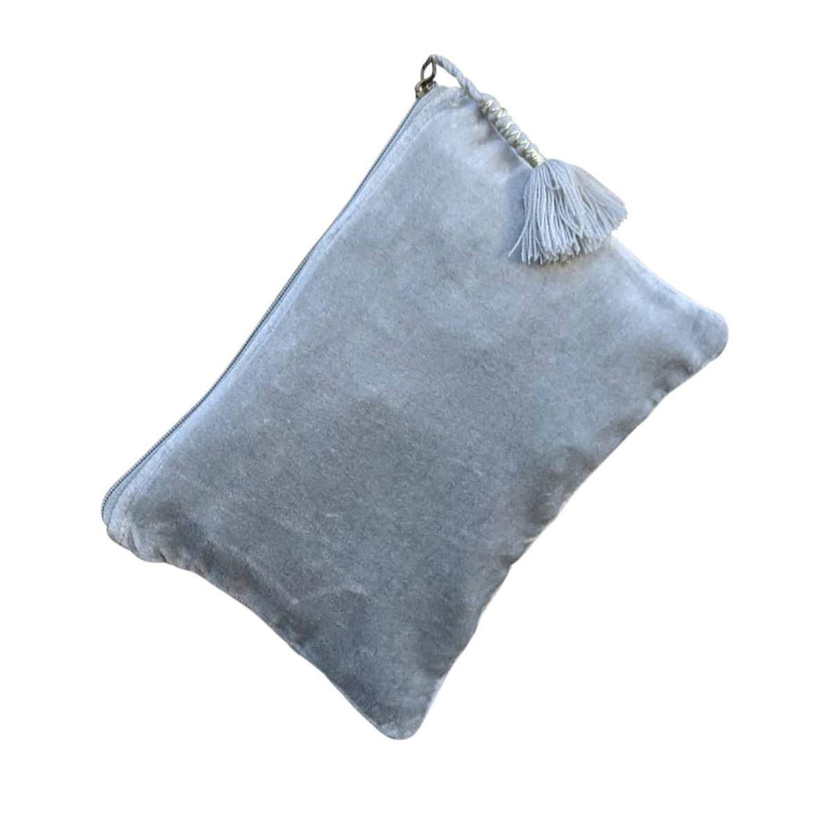 Large Gray Diamonds Pouch – Chloe & Lex